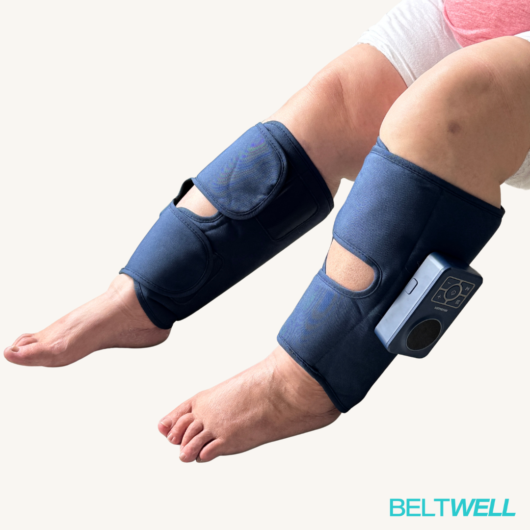 LymphoAir™ Circulation Compression Wraps For Swollen Legs — Beltwell