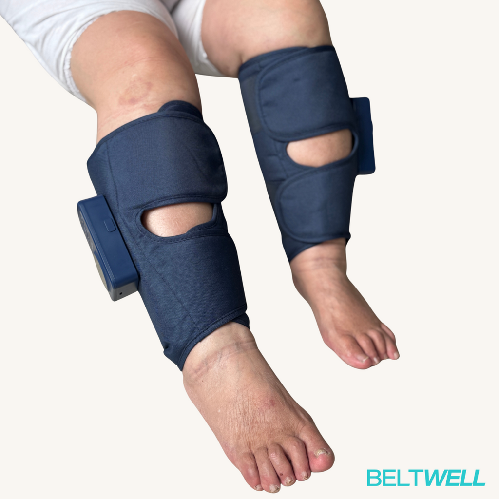 LymphoAir™ Circulation Compression Wraps For Swollen Legs — Beltwell