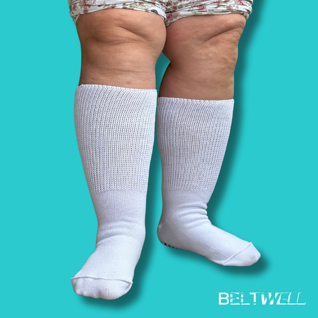 Beltwell™ - The Super Wide Edema Socks For Swollen Legs & Feet ...