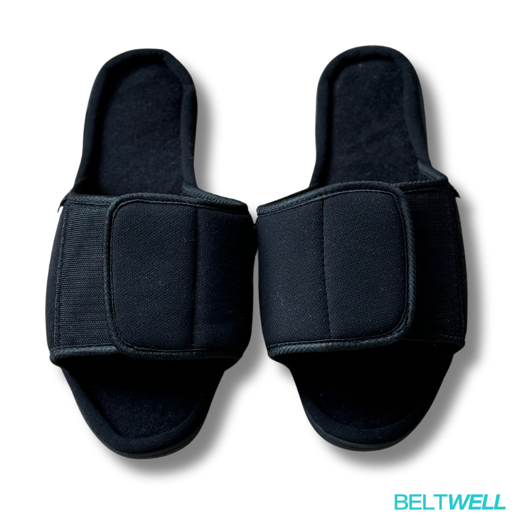 Beltwell® - Adjustable Slippers For Very Swollen Feet For Men & Women ...