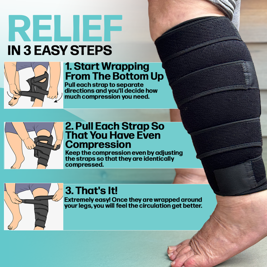 Beltwell® - The Calf Compression Wraps For Big Swollen Calves — Beltwell